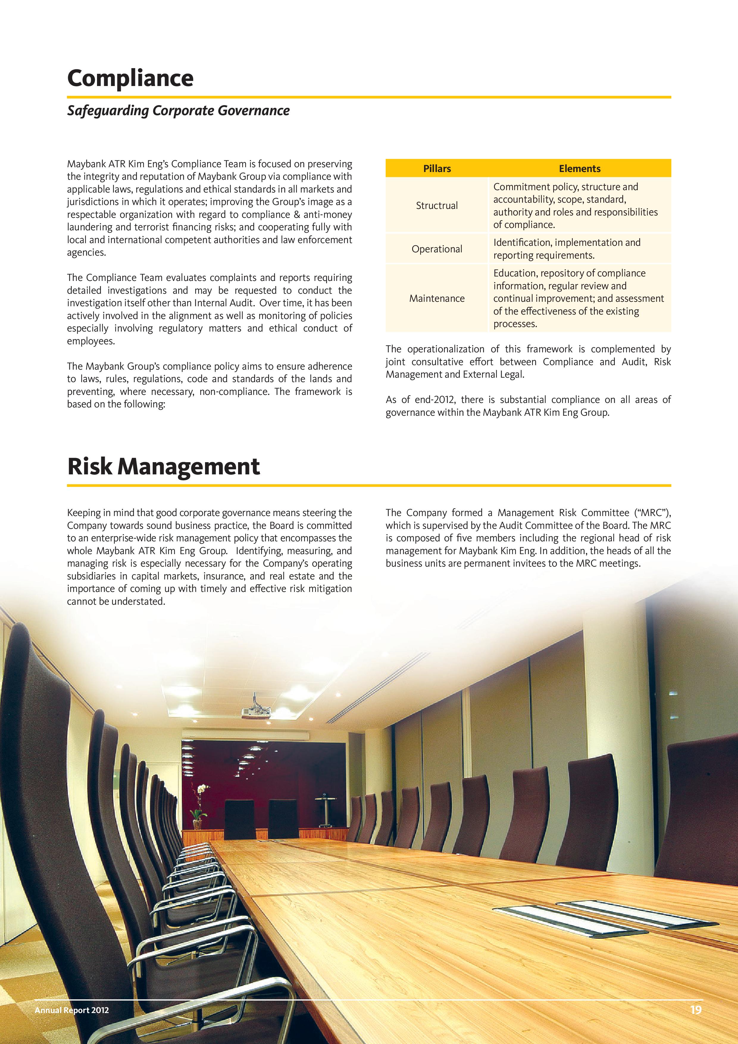 Corporate Governance | Etiqa Life and General Assurance Philippines, Inc.